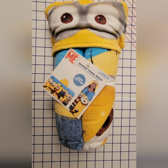minion made | Other | Minion Hooded Towel Wrap | Poshmark